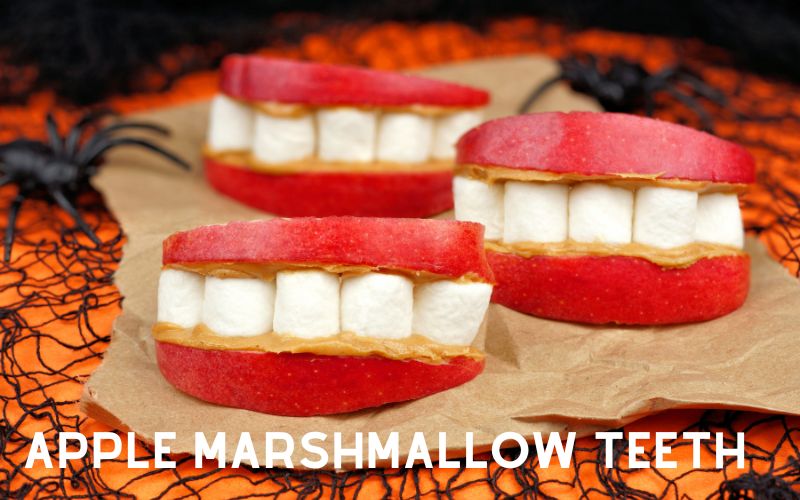 Apple Marshmallow Teeth Recipe – kitch-science