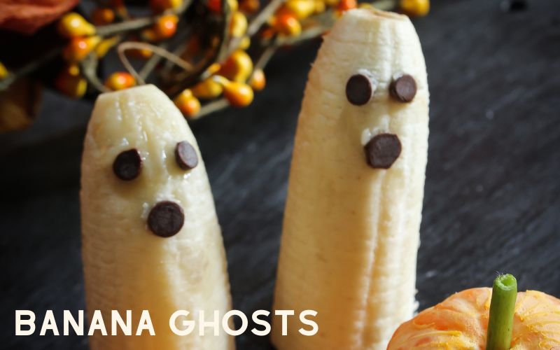Banana Ghosts Recipe – kitch-science