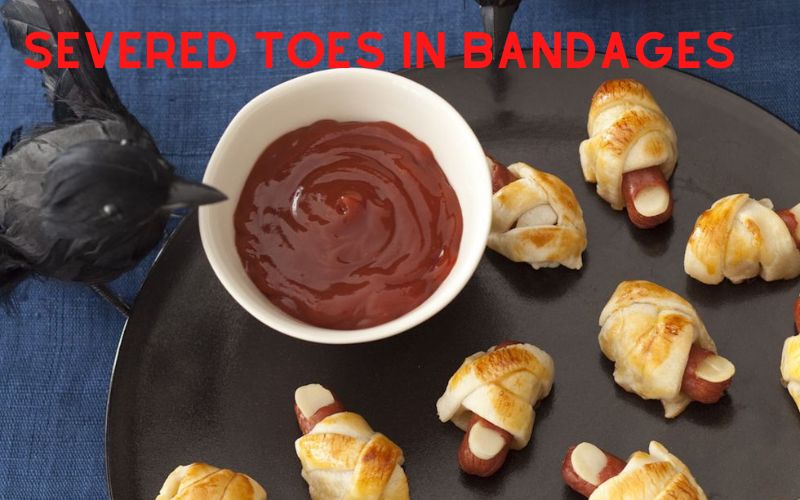 Severed Toes In Bandages Recipe – kitch-science